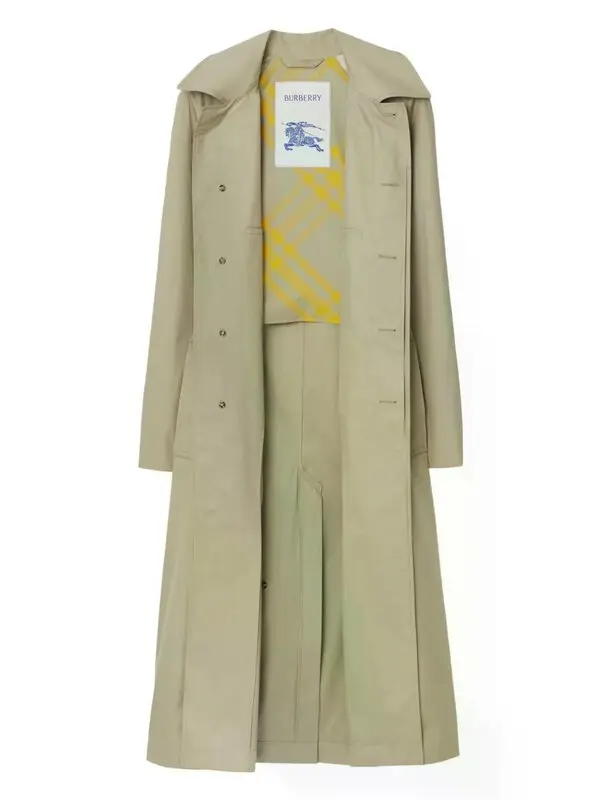 Burberry Bradford Car Coat In Gabardine