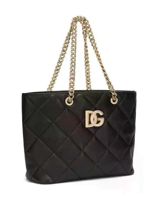 Dolce & Gabbana 3.5 Quilted Shopper Bag