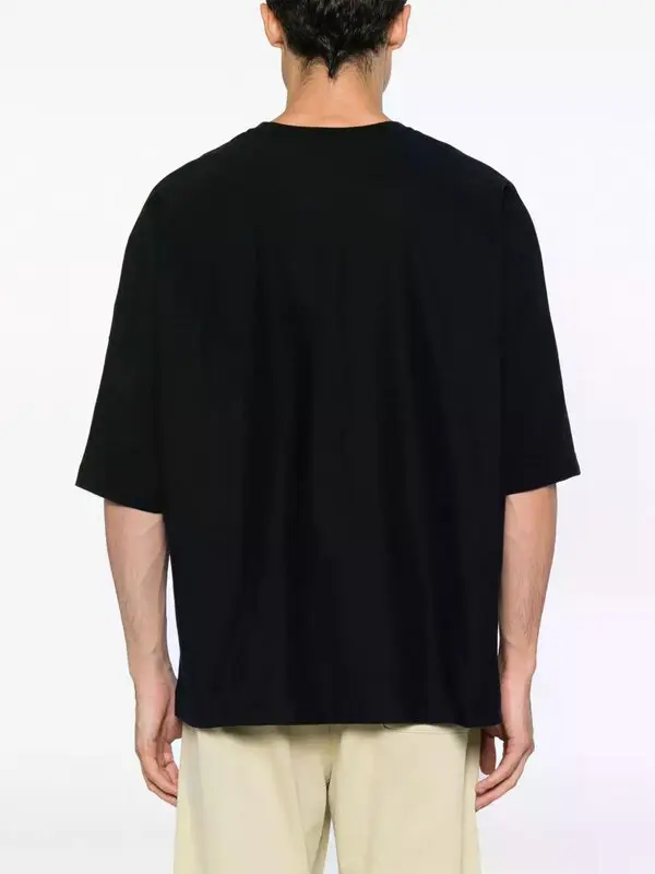 Issey Miyake Short-sleeve Cotton T-shirt