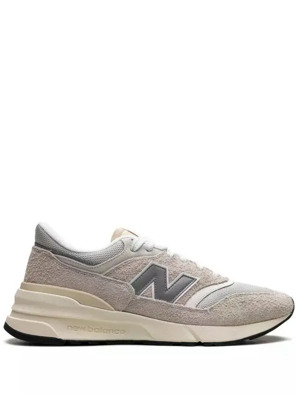 NEW BALANCE 997r Suede & Mesh Sneakers - Neutrals