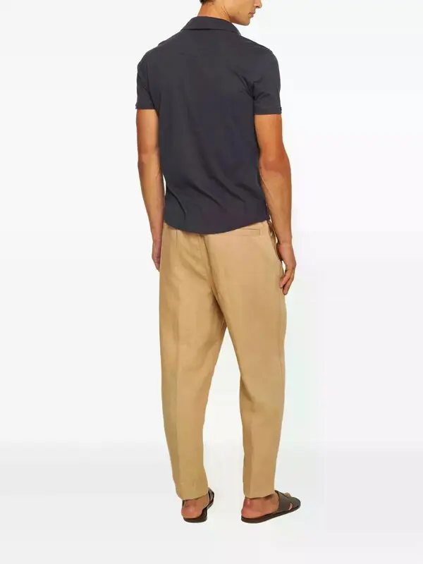 Orlebar Brown Alex Tapered Linen Trousers - Neutrals