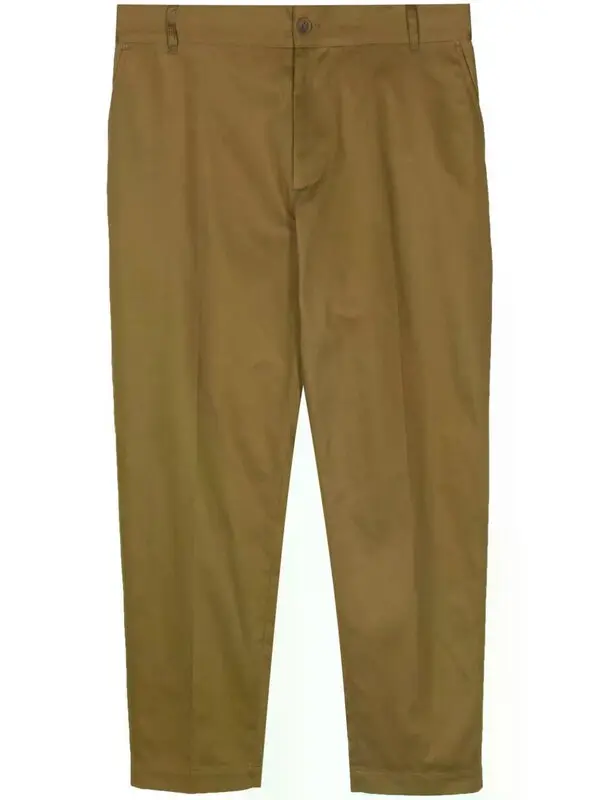 Maison Kitsuné Straight-leg Gabardine Chinos