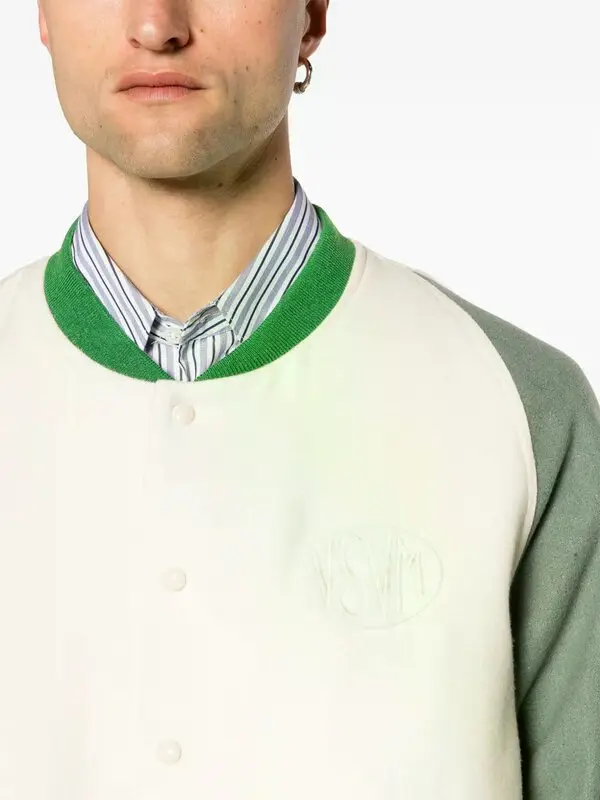 Visvim Logo-patch Felted Varsity Jacket