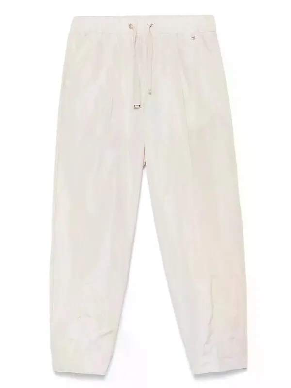Herno Elasticated Drawstring Taffeta Trousers - Pink