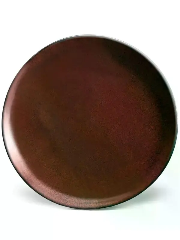 L'Objet Terra Porcelain Dessert Plate - Red