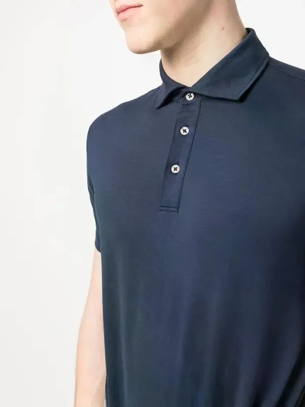 Altea Short-sleeve Polo Shirt - Blue