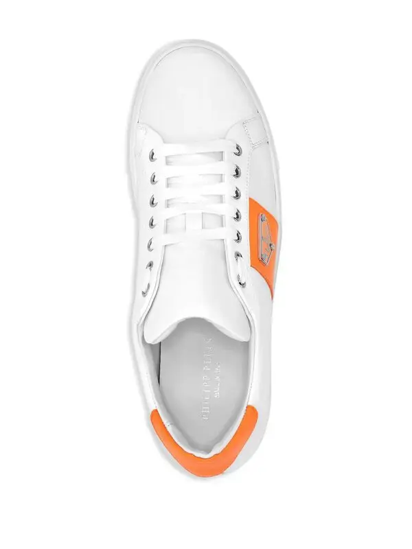 Philipp Plein Triangle Logo Low Top Sneakers