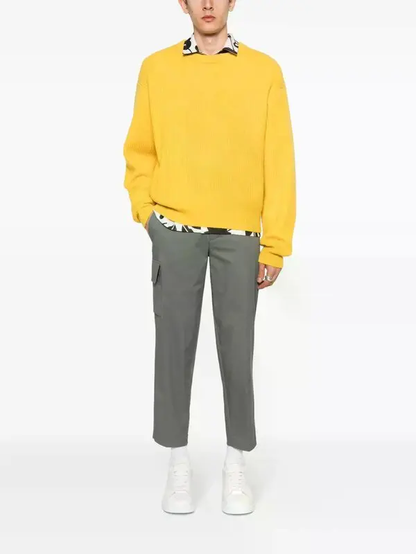 Neil Barrett Skinny Fit Trousers - Grey