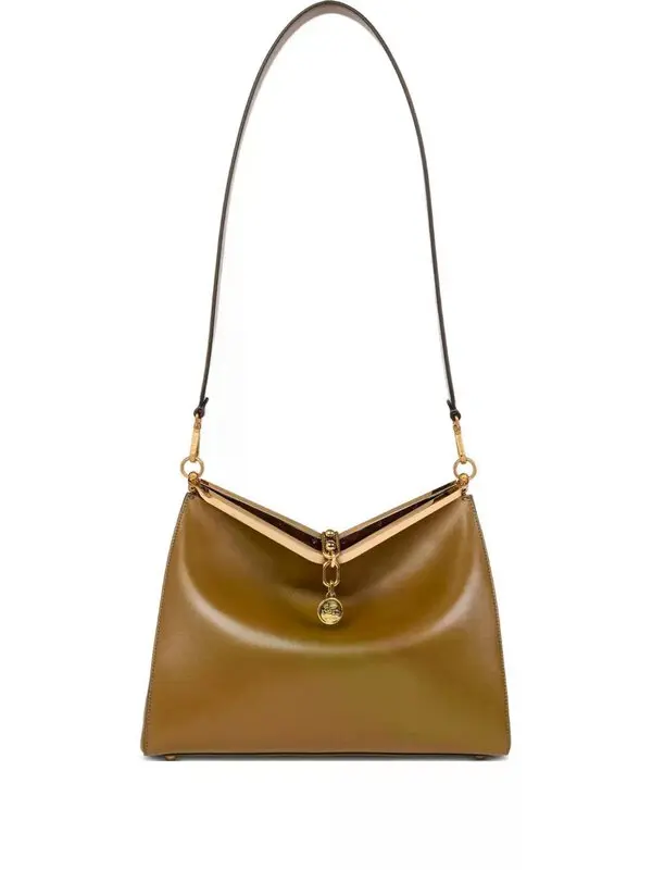 Etro Large Vella Shoulder Bag - Brown