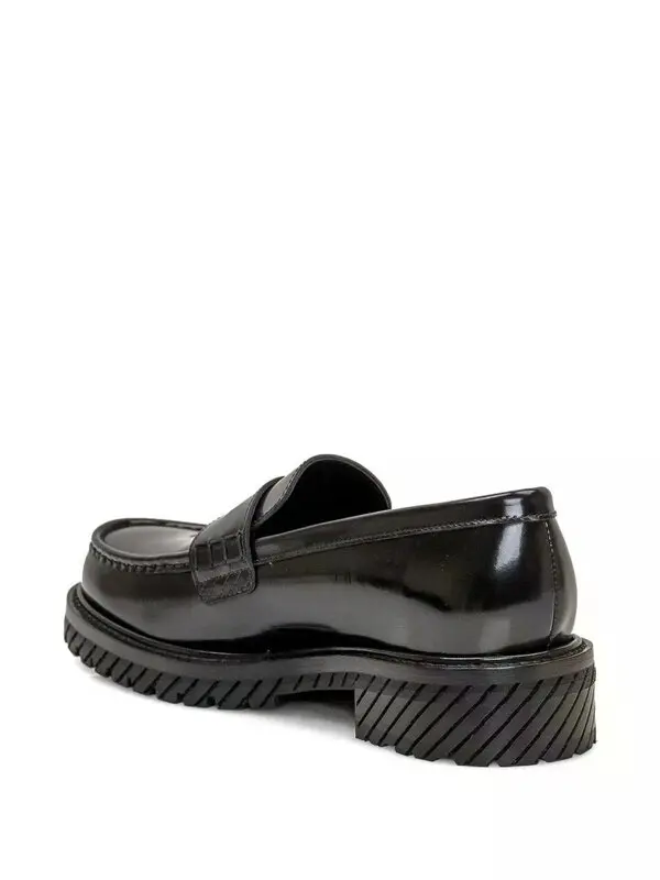 Off-White Chunky-sole Leather Loafers