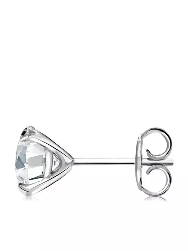 PRAGNELL 18kt White Gold Diamond Stud Earrings