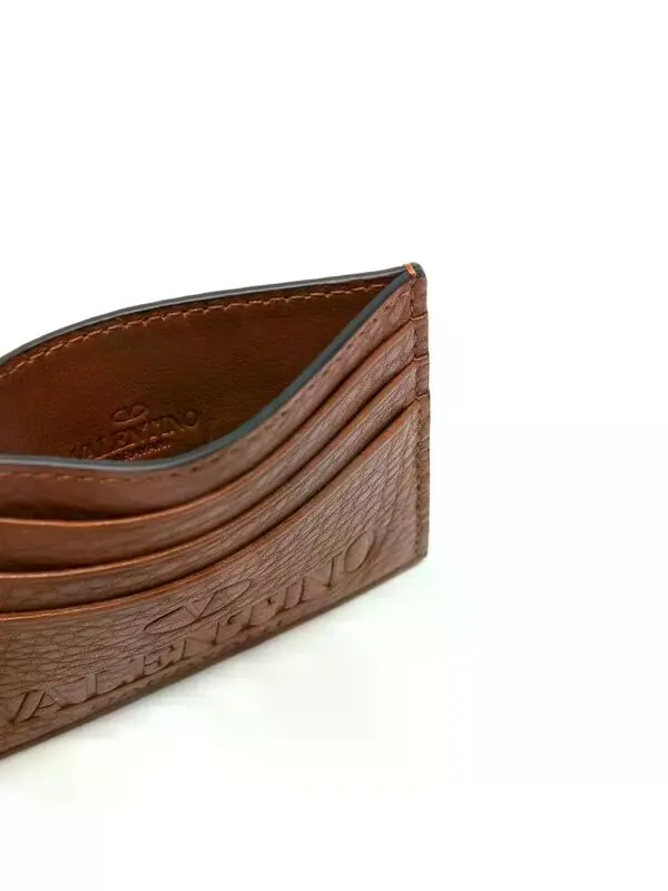 Valentino Garavani Logo-debossed Cardholder