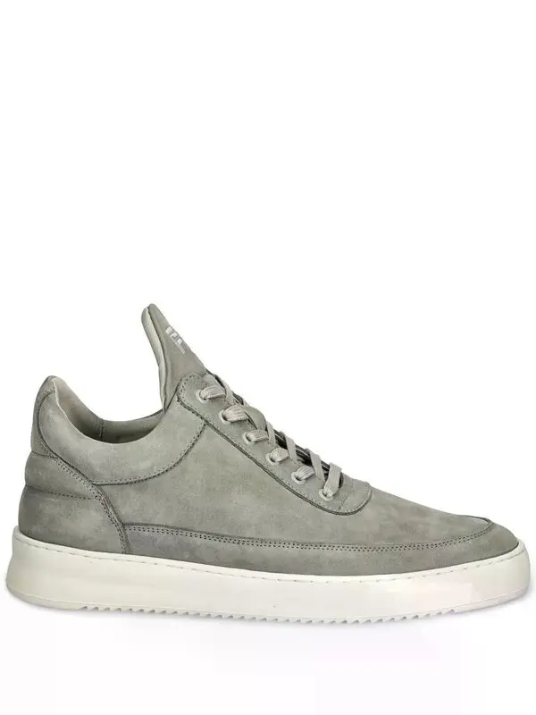 Filling Pieces Leather Lace-up Sneakers - Grey