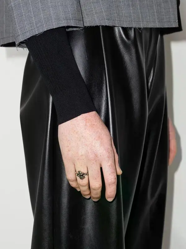 Alexander McQueen Skull Wrap-around Ring