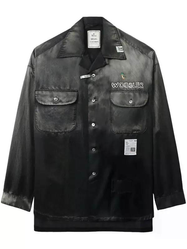 Mihara Yasuhiro Logo-patch Shirt