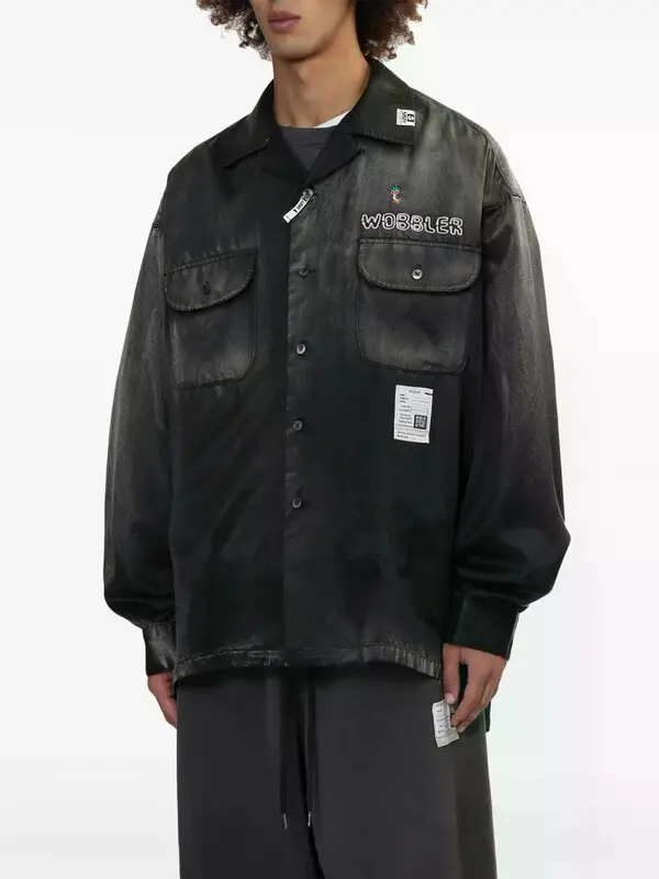 Mihara Yasuhiro Logo-patch Shirt