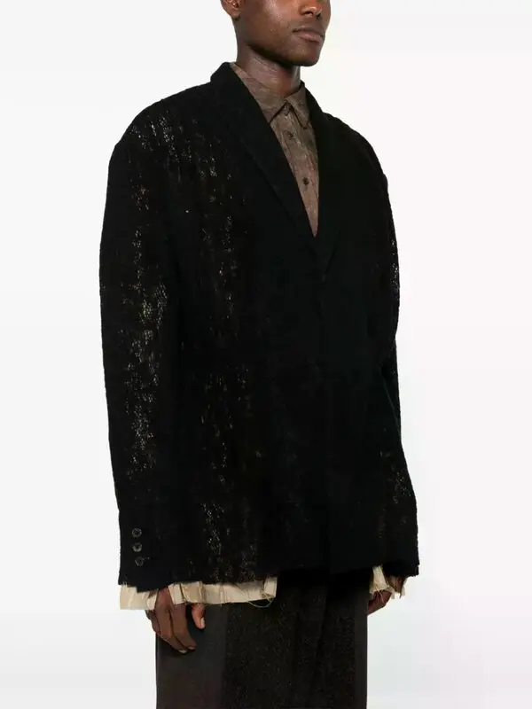 CHIAHUNG SU Patchwork-detail Blazer