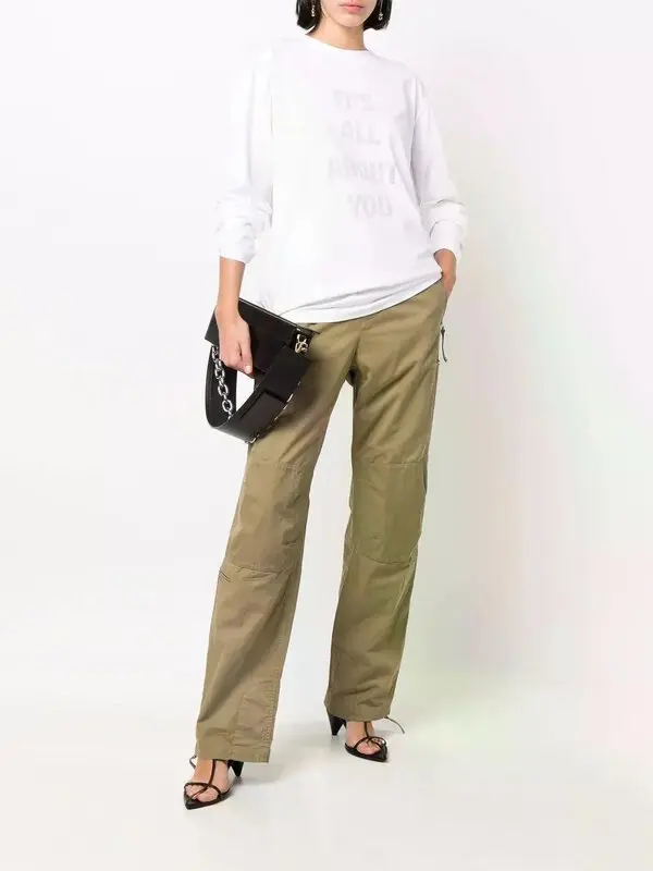 Helmut Lang Zip-pocket Straight-leg Trousers