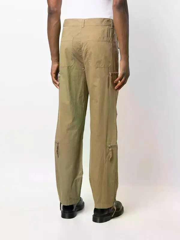 Helmut Lang Zip-pocket Straight-leg Trousers