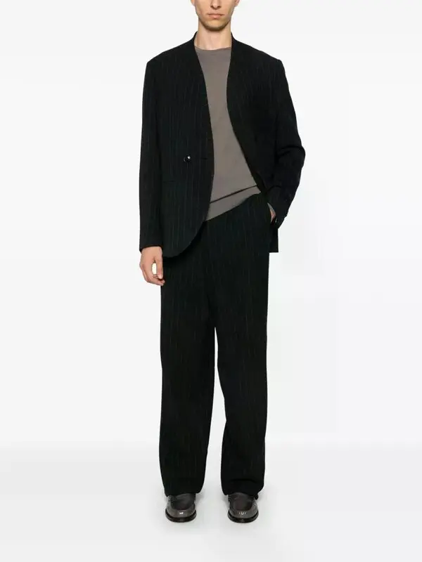 D4.0 Fine Knit Wool Crew Neck Sweater