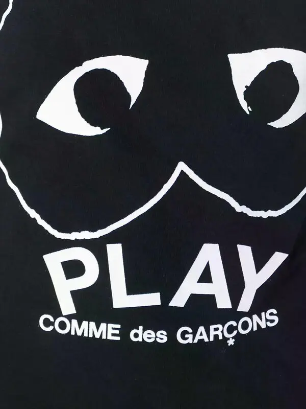Play Comme Des Garcon Logo Print T-shirt