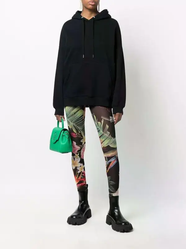 Philipp Plein Floral-print Leggings