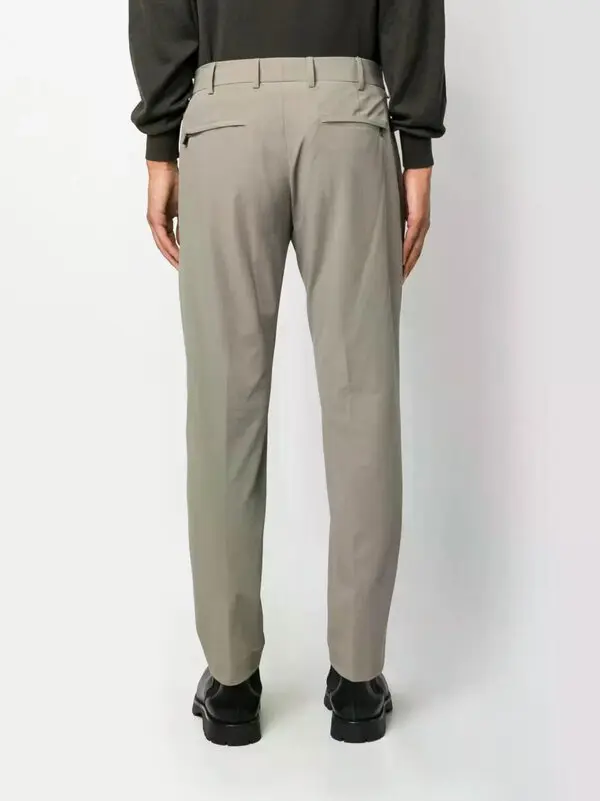 PT TORINO Mid-rise Tapered Trousers