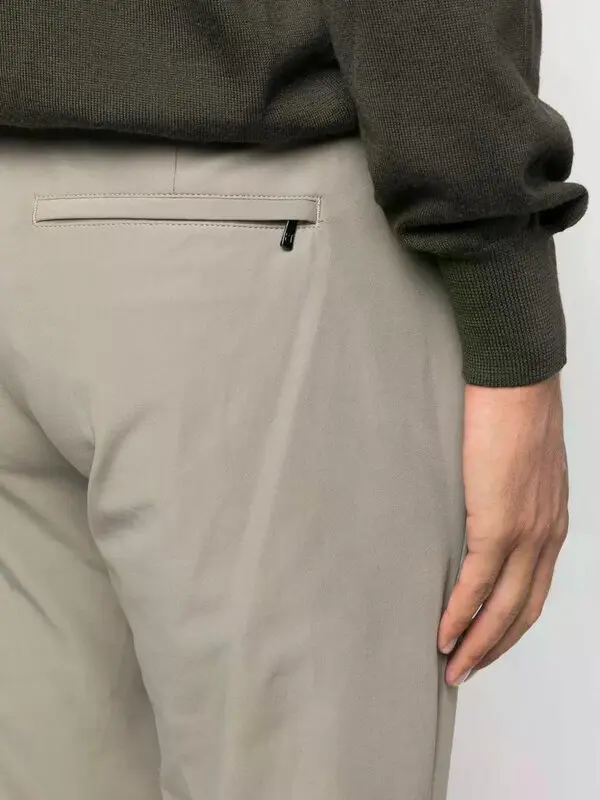 PT TORINO Mid-rise Tapered Trousers