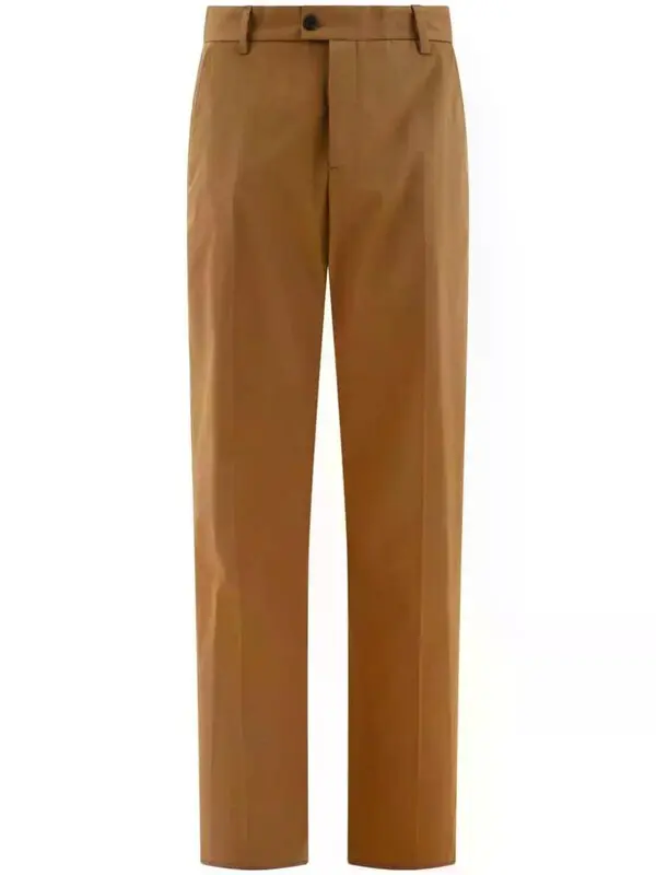 Alexander McQueen Gabardine Straight-leg Trousers