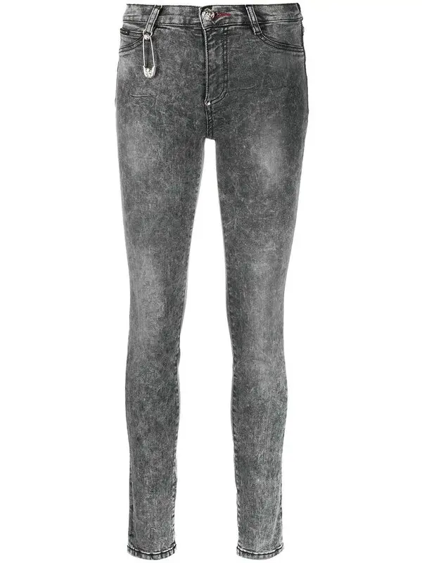 Philipp Plein High-waisted Skinny Jeggings