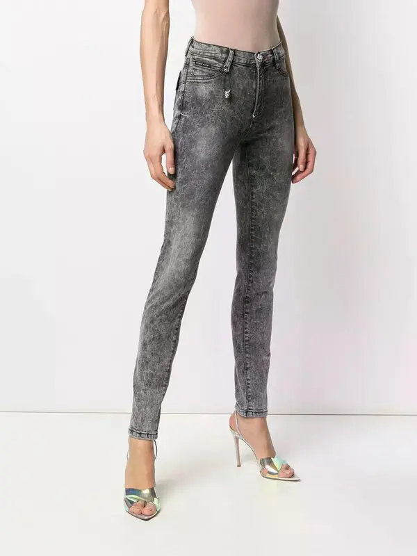 Philipp Plein High-waisted Skinny Jeggings