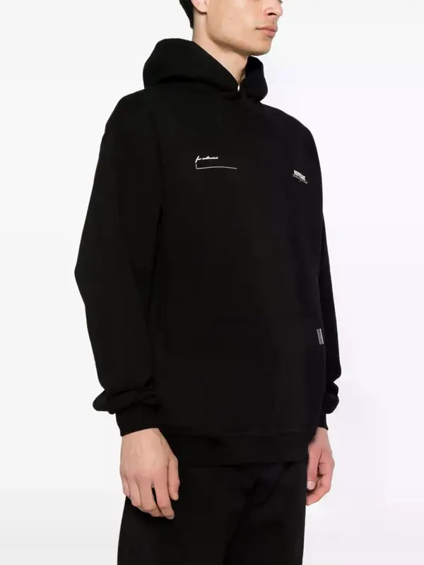 REPRESENT Patron Of The Club Cotton Hoodie - Black