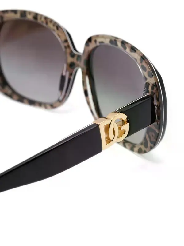 Dolce & Gabbana Oversize Frame Sunglasses