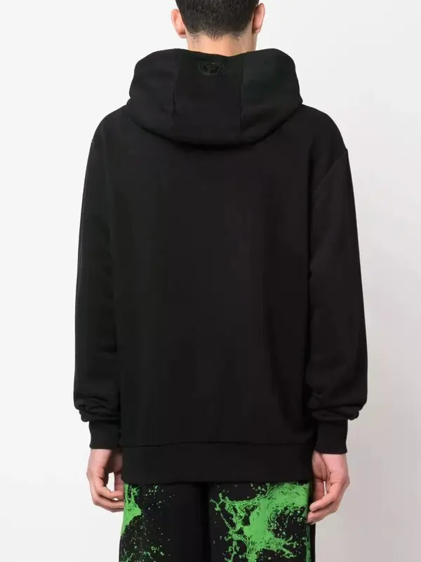 PLEIN SPORT Chrome Scratch Edition Hoodie