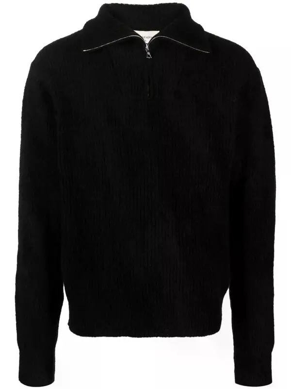 Officine Générale High-neck Ribbed Jumper