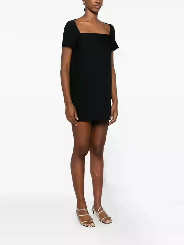 Khaite Benji Mini Dress - Black