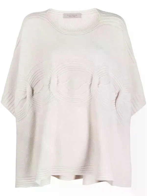 D.exterior Fine-knit Kaftan Jumper