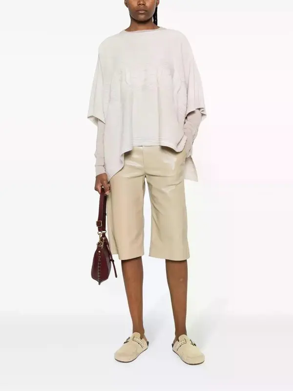 D.exterior Fine-knit Kaftan Jumper