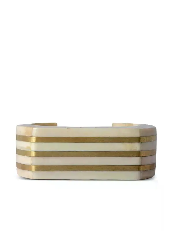 PARTS OF FOUR Crescent Plane Open Cuff Bracelet