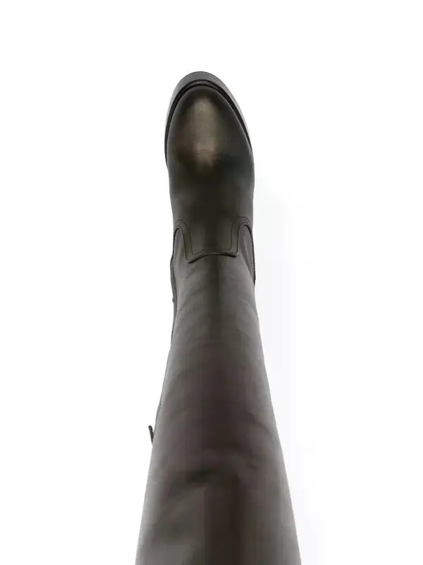PALOMA BARCELO Davies 110mm Block Heel Knee-high Boots