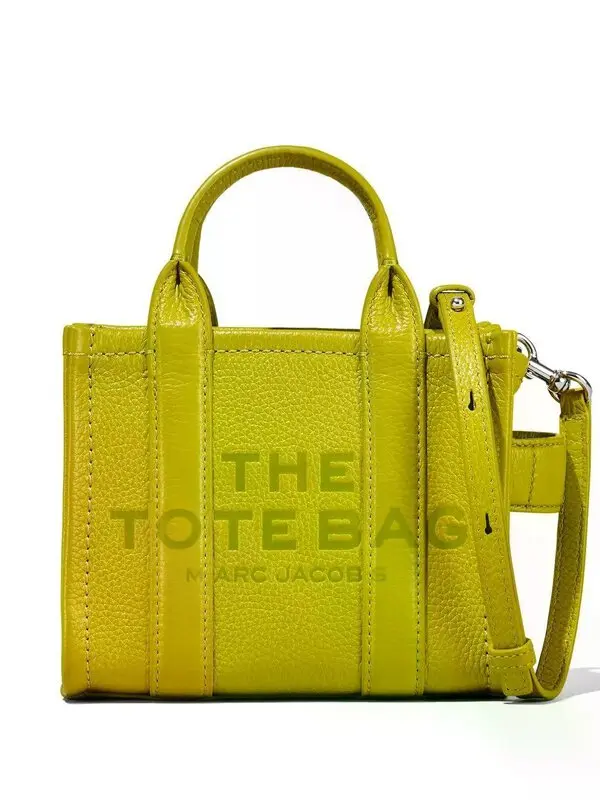 Marc Jacobs The Leather Crossbody Tote Bag - Green
