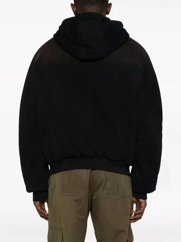 424 Zip-up Padded Hooded Jacket