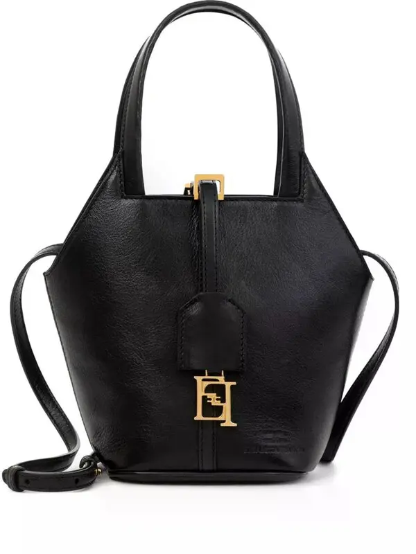 Elisabetta Franchi Small Tote Bag - Black
