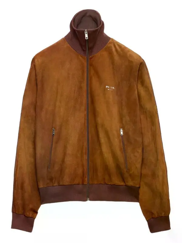 Prada Suede Bomber Jacket