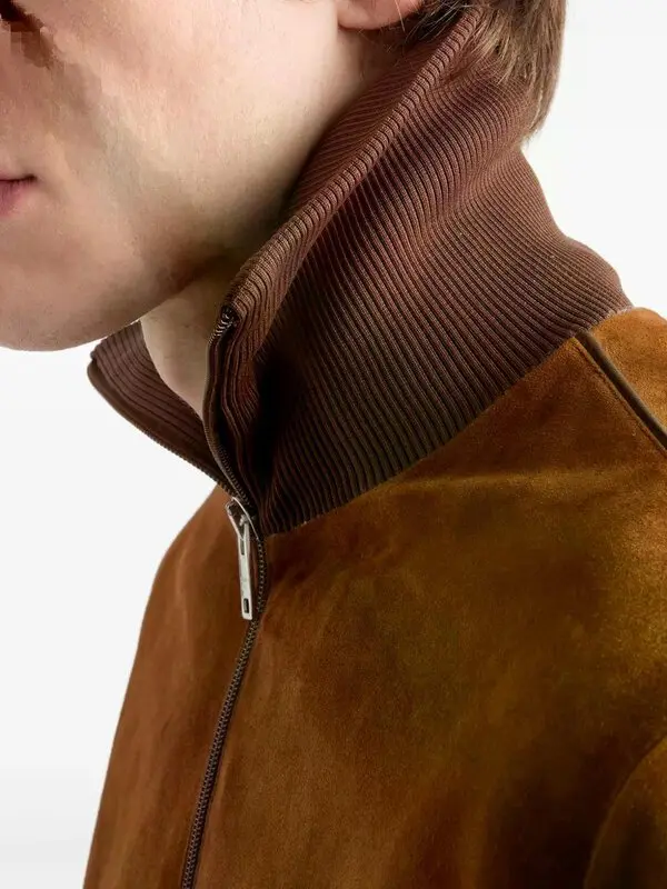 Prada Suede Bomber Jacket