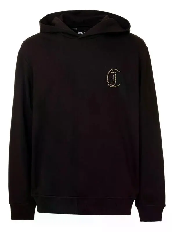 Just Cavalli Logo Patch Hoodie