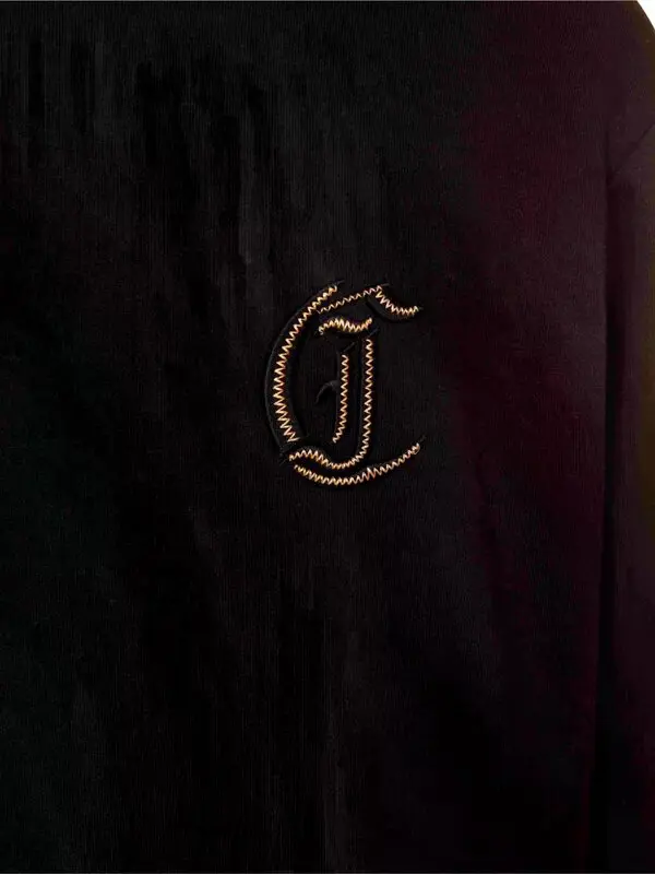 Just Cavalli Logo Patch Hoodie