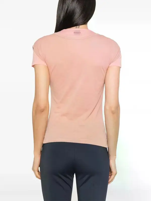 Pinko Ruched Crew Neck Short Sleeve T-shirt