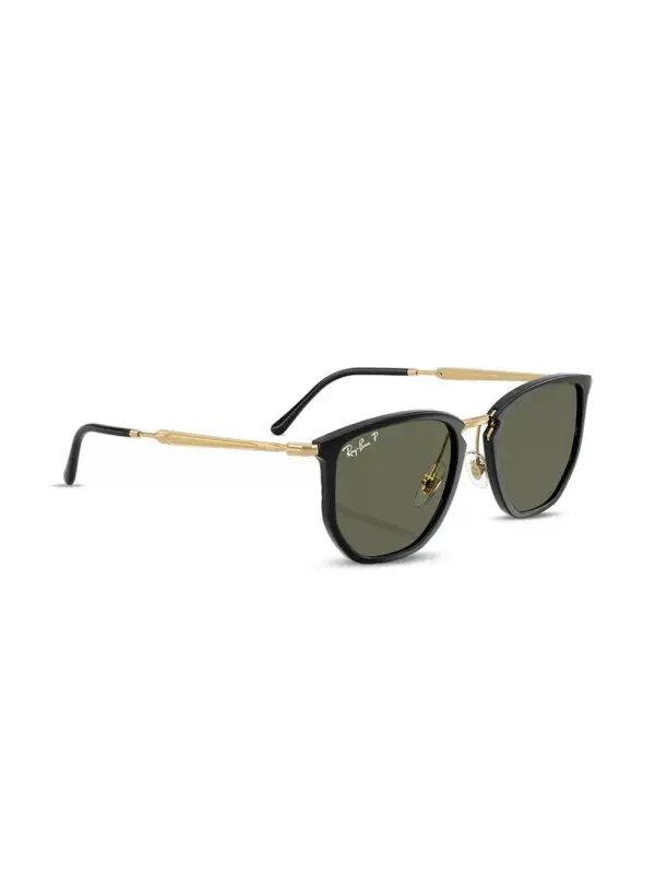Ray-ban Geometric Frame Polarised Sunglasses