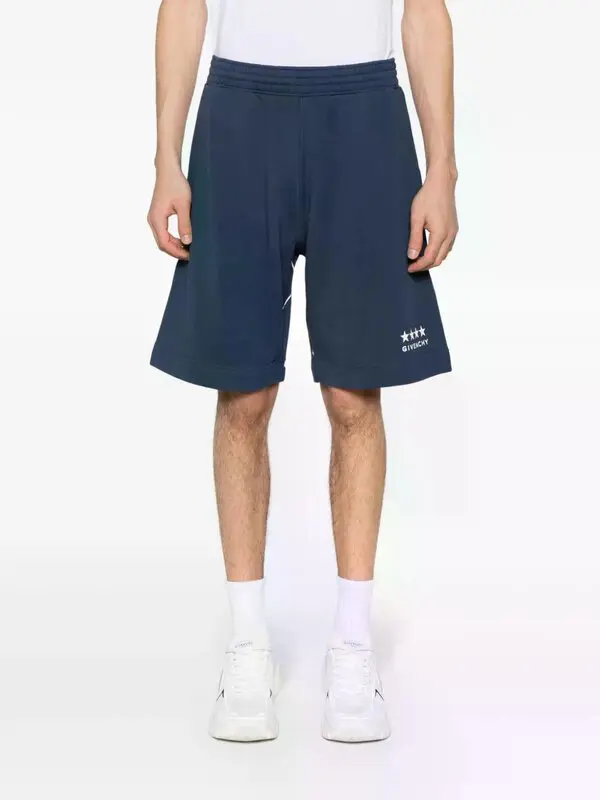 Givenchy Logo-print Cotton Jersey Shorts